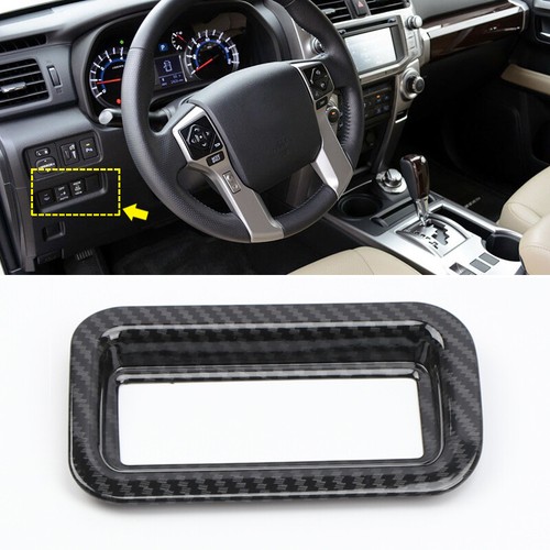 Carbon Style Center Console Control Button Cover For Toyota 4Runner ...