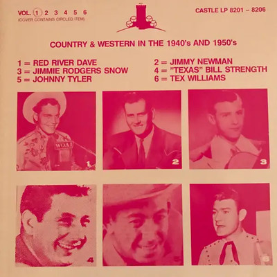 LP Red River Dave Country & Western In The 1940s And 1950s INCLUDES 7 ...