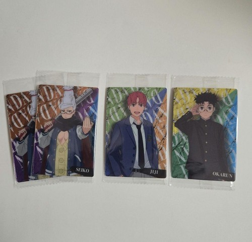 Dundadan Wafer Card 4-Pack Anime Series Official Unused Collectible ...