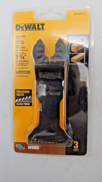 DEWALT DWA4203-3 Oscillating Tool Blade - Black (3 Pack) for sale ...
