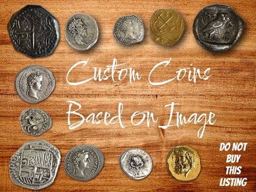 Message for Quote Custom Hand-Struck Gold and Silver Coins Based on ...