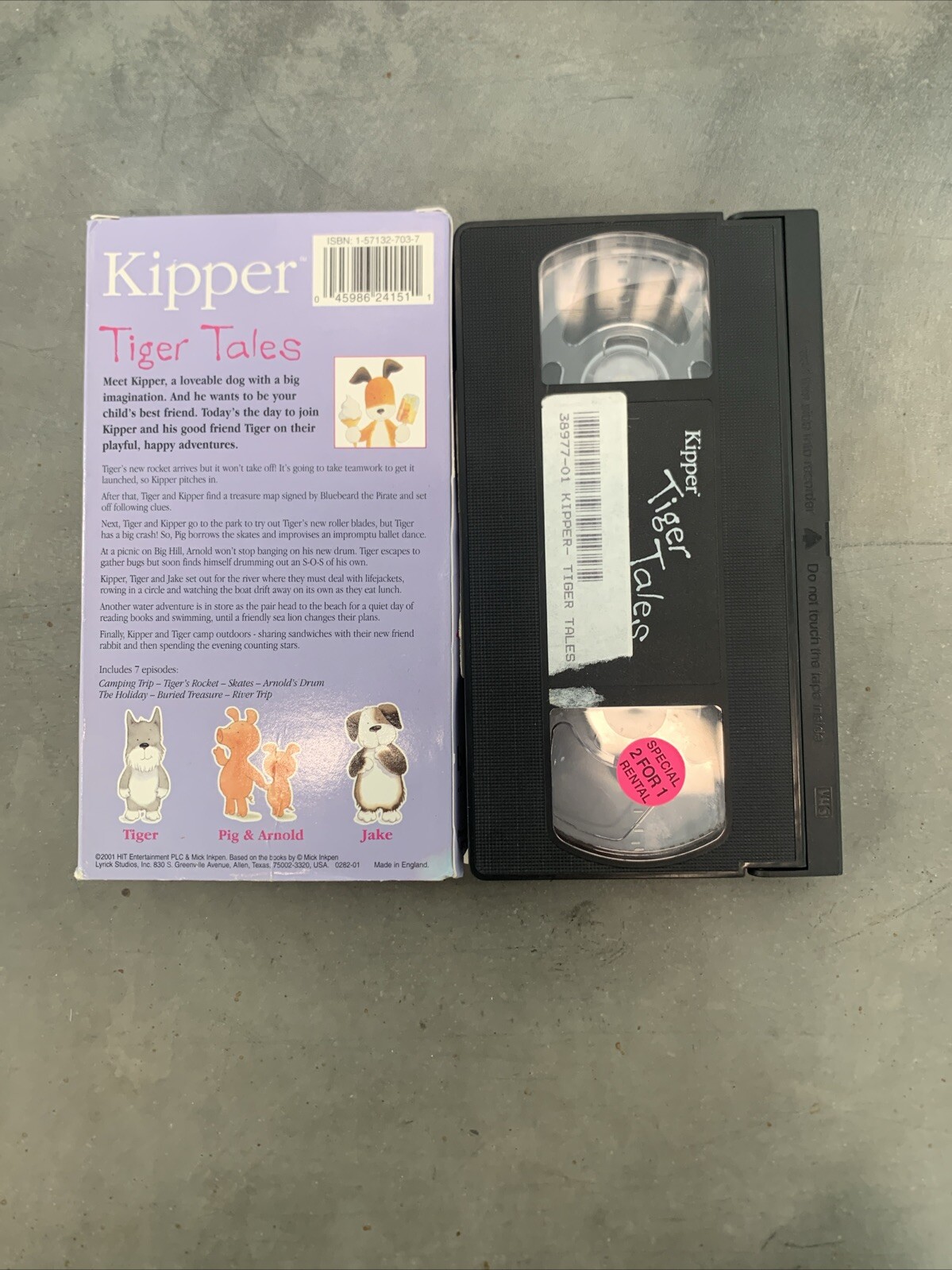 Kipper - Tiger Tales (VHS, 2001) for sale online | eBay