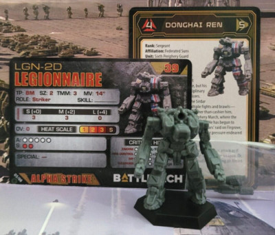 Battletech Legionnaire Mech Davion Cavalry Lance Inner Sphere | eBay