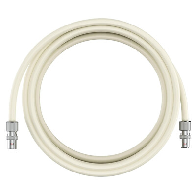 Tv Aerial Cable Coax RF Lead Male Plug to Plug with Coupler WHITE ...