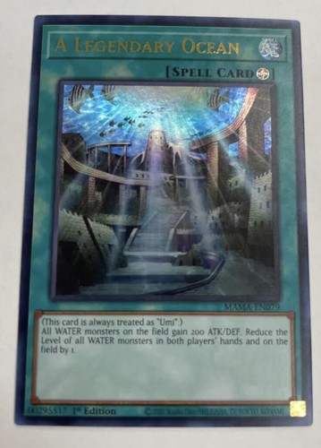 🔥 Yugioh A Legendary Ocean MAMA-EN079 ULTRA RARE 1ST EDITION | eBay