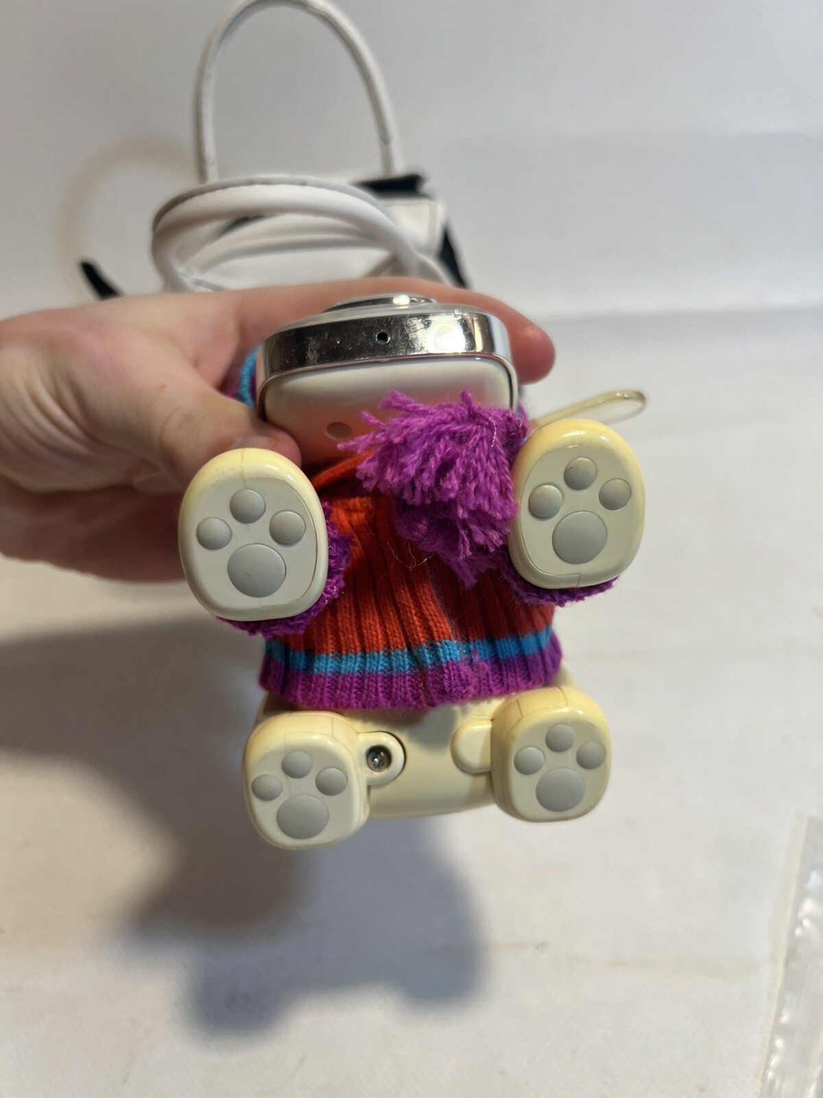 Hasbro Sega iDog InteractivePet Dog White W/ Bag Light Sound 2005 | eBay