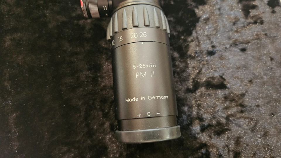 SCHMIDT & BENDER PMII LP P4FL-MOA 1/4 Riflescope w/ Locking Turrets ...