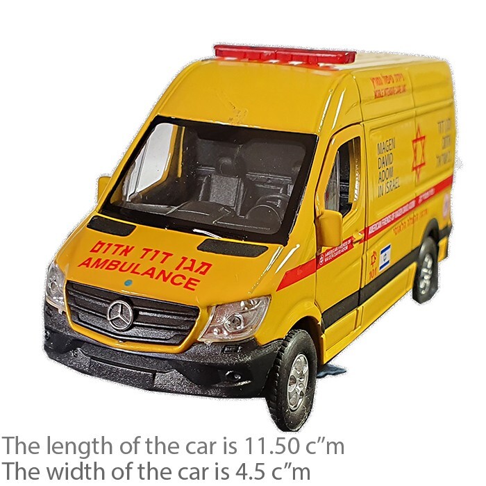 Israeli Magen David Adom Intensive Care Mercedes Benz Sprinter Van ...