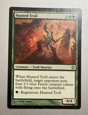 Hunted Troll Commander 2013 Rare MTG | eBay