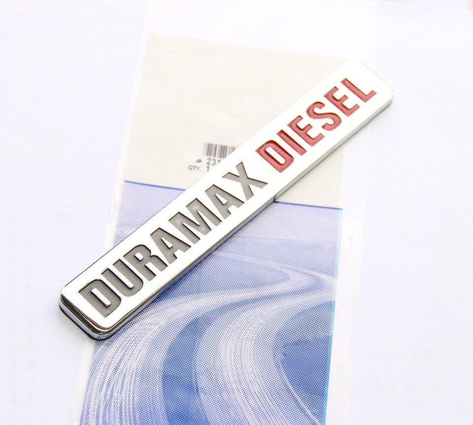 3x OEM DURAMAX Diesel Allison Truck Emblem Badge made for SILVERADO ...