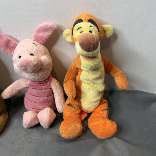 Disney Winnie The Pooh Characters Plush Toy Set 3 Tigger & Kanga ...