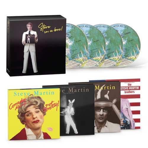 Steve Martin Steve in a Box (CD) Box Set 603497822348 | eBay