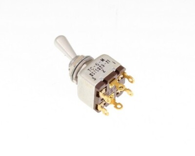 1x MS75029-21 AH&H Military Grade Toggle Switch DPDT TC-6-M | eBay