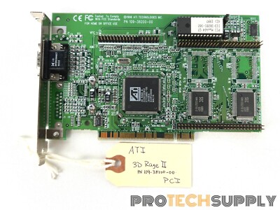ATI 3D Rage II Graphics Card GPU 109-38200-00 with WARRANTY | eBay