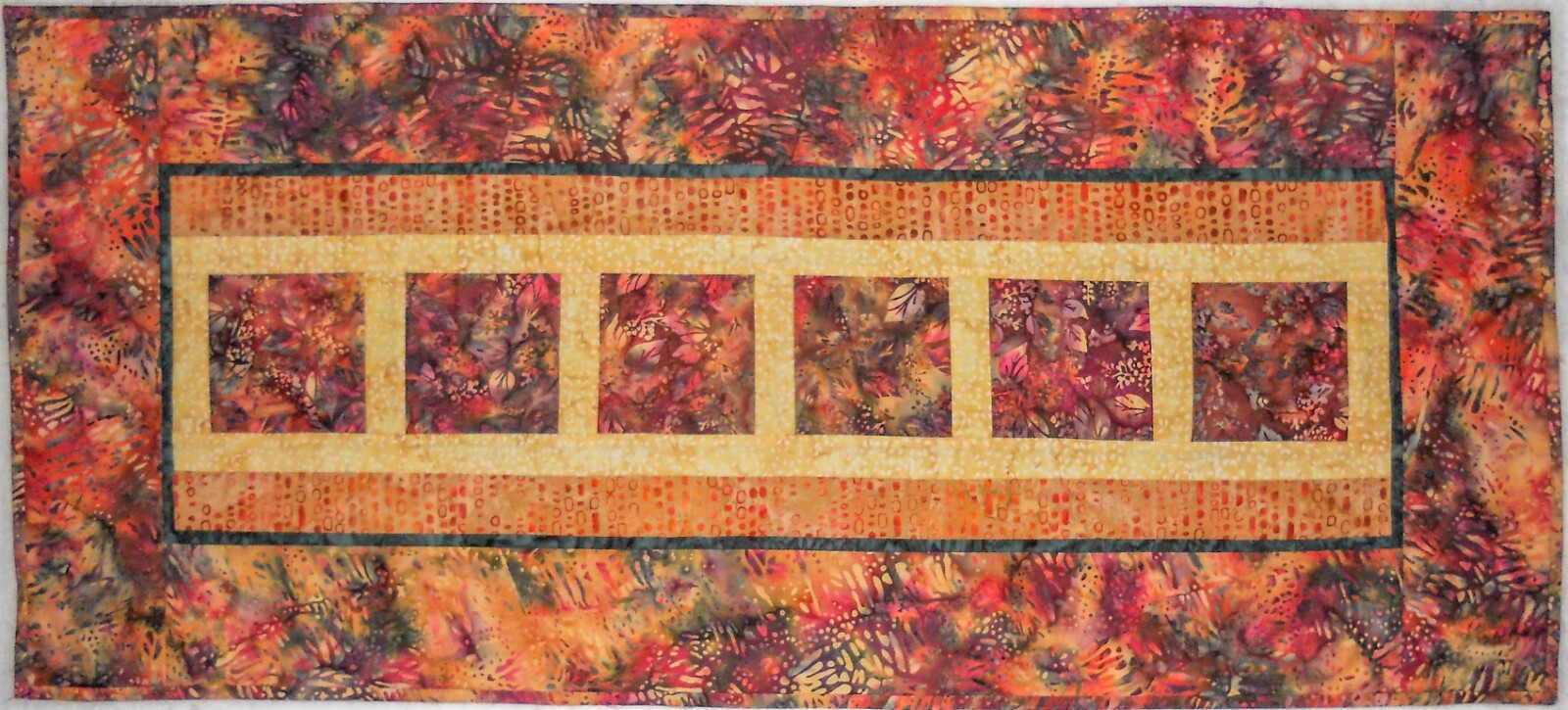 Quilting Sewing Pattern Instructions Mod Pod runner placemat quilt as ...