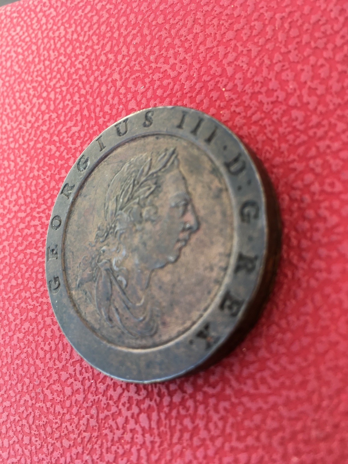 King George III 1797 Copper Cartwheel | Grelly UK