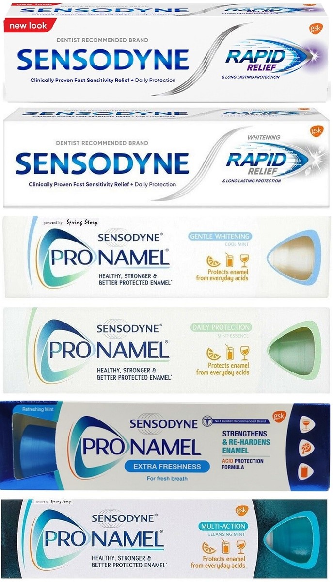Sensodyne Pronamel Sensodyne Pronamel Toothpaste, 4 Oz/113 G (2 Tubes)