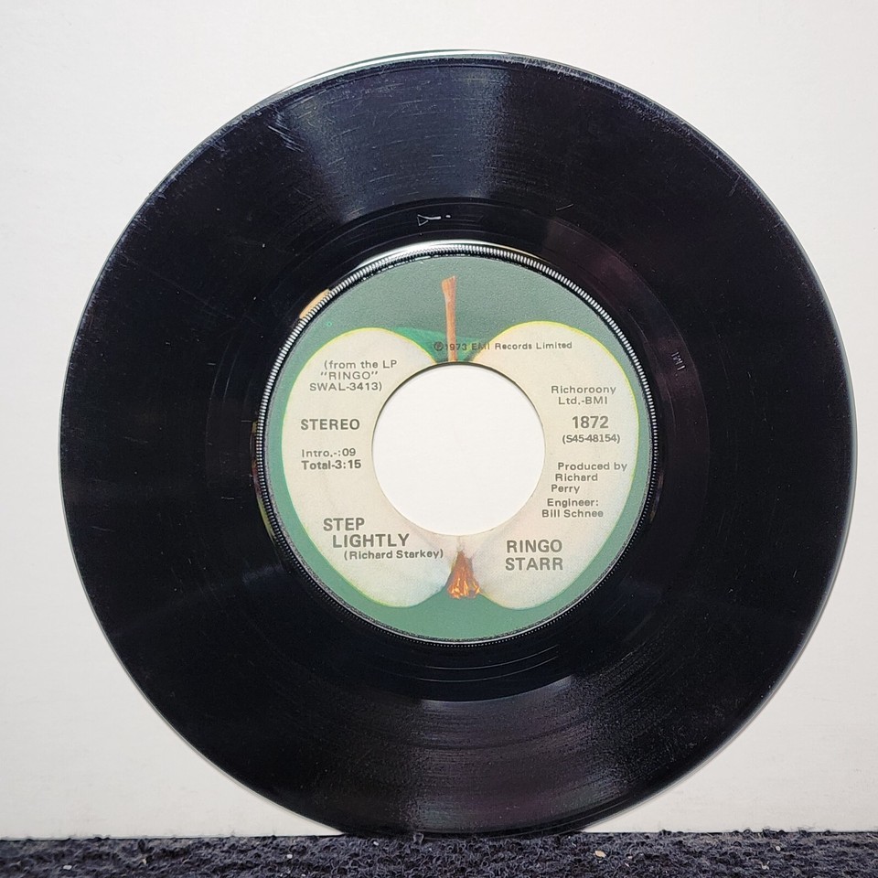 RINGO STARR OH MY MY/STEP LIGHTLY (VG) 1872 45 RECORD | eBay