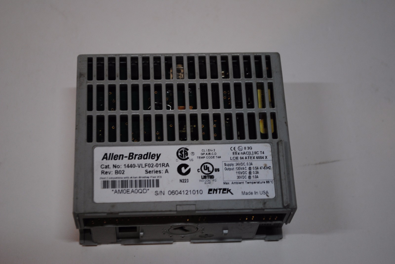 1440-VLF02-01RA ALLEN BRADLEY VIBRATION MODULE XM-121 | eBay