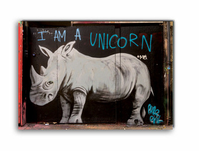 Banksy I am A Unicorn, Rhino SIGN, Street Art Banksy Wooden Sign | eBay UK
