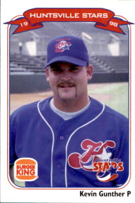1998 Huntsville Stars Team Issue #23 Kevin Gunther Olympia Washington ...