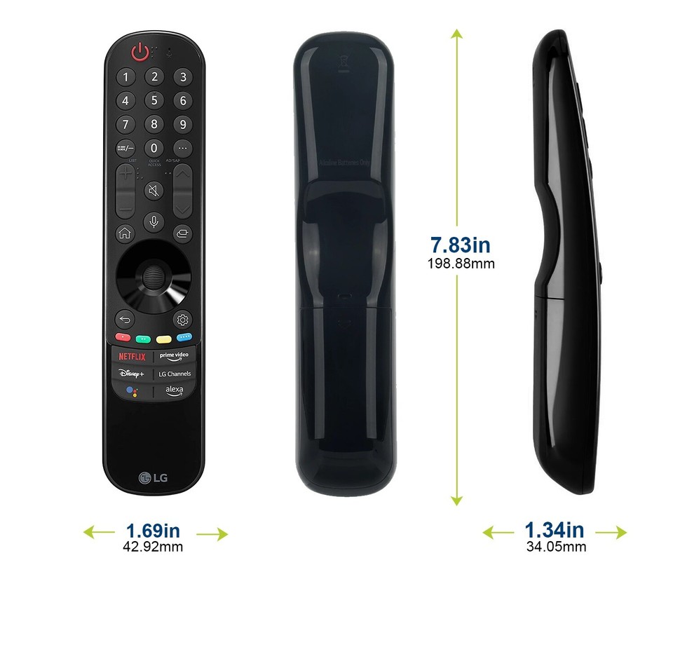 Original LG MR22GA MAGIC Remote AKB76039902 Voice Pointer Alexa for C2 ...