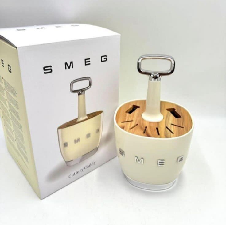 Smeg 6×4 cutlery set with cutlery container | eBay