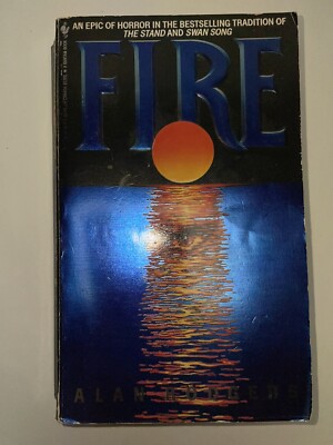 Alan Rodgers FIRE (1990) | 1st Printing VINTAGE PAPERBACK- FIRE BY ALAN ...