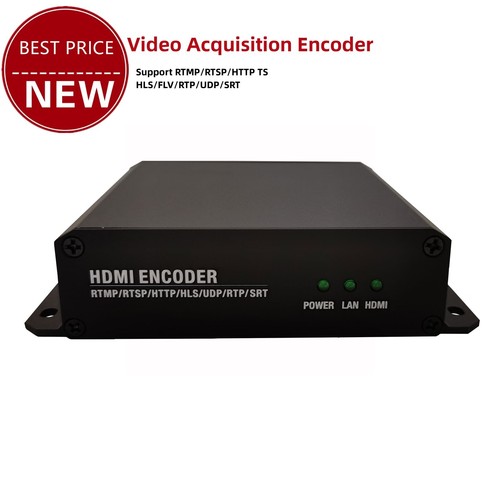 4K 30FPS Video Acquisition Encoder HDMI Loop Out H.265 Live Streaming ...