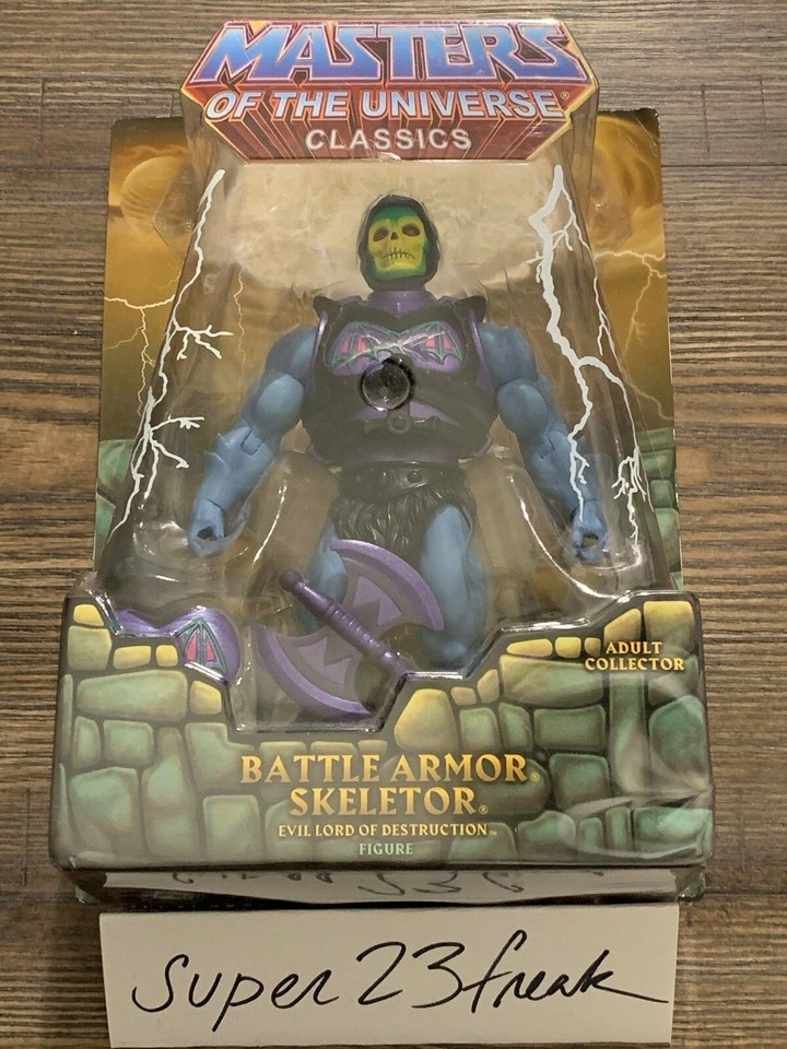 MOTUC MASTERS OF THE UNIVERSE CLASSICS NEW FIGURES FIRST ISSUE NIB ...