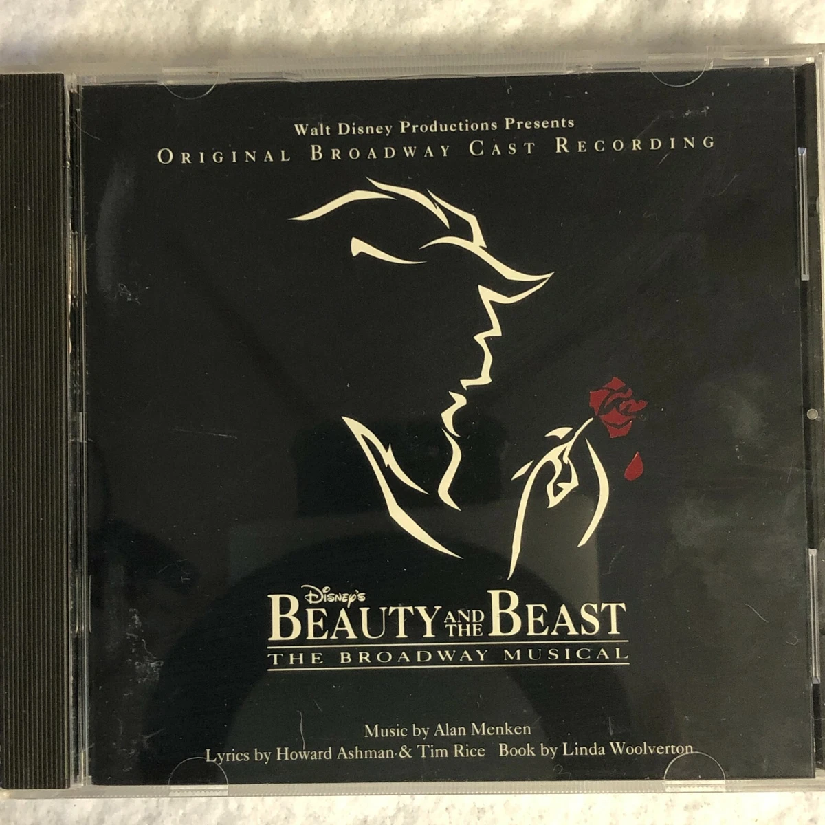 Beauty And The Beast Broadway Album Cover