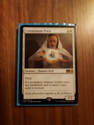 CONTAINMENT PRIEST mtg NM-M M21 Magic 2021 Core Set 1 Rare | eBay