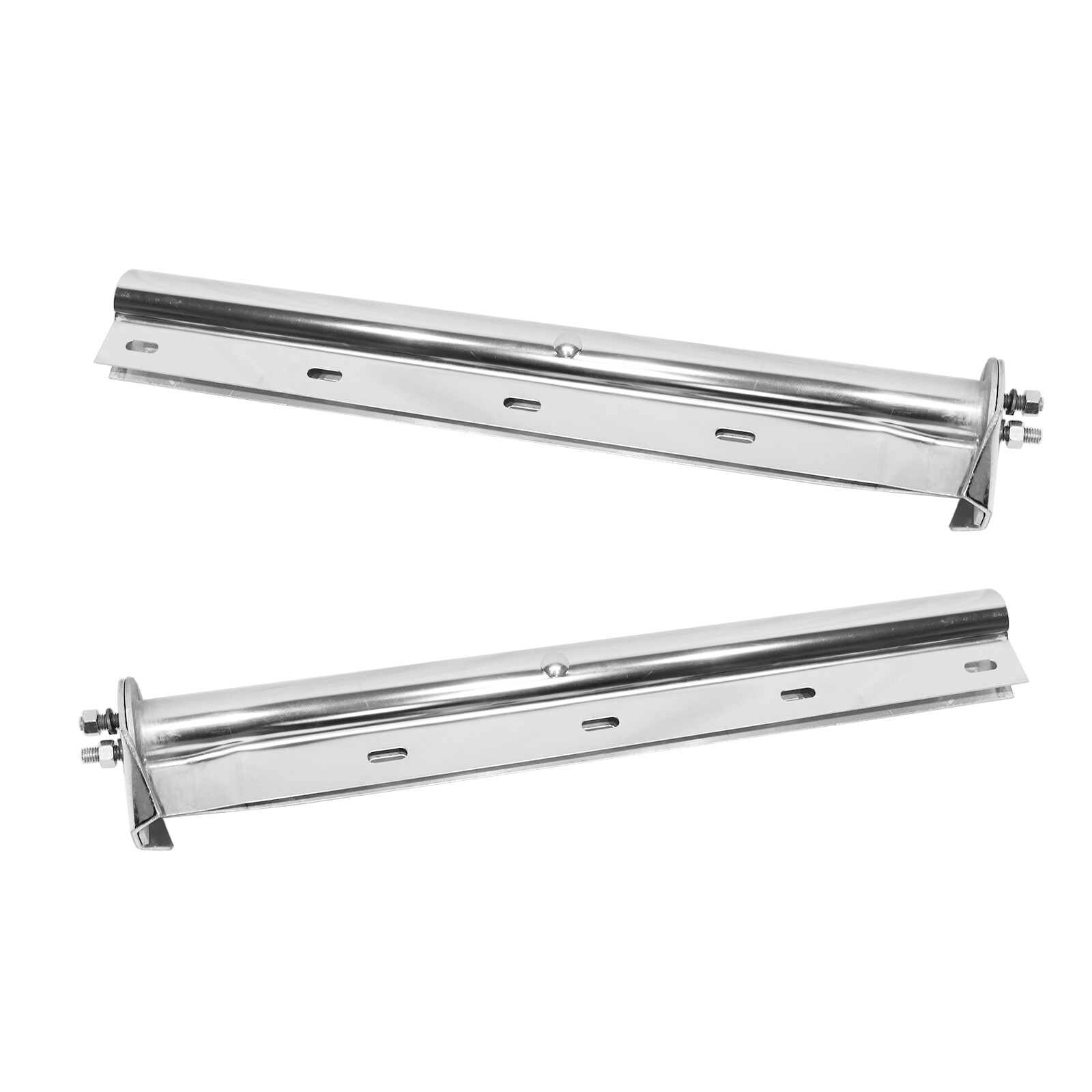 Stainless Steel 1.125" Straight Spring Loaded Mud Flap Hanger Pair 30 ...