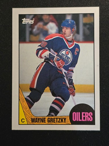 1987-88 Topps #53 Wayne Gretzky Edmonton Oilers **See Photos for ...