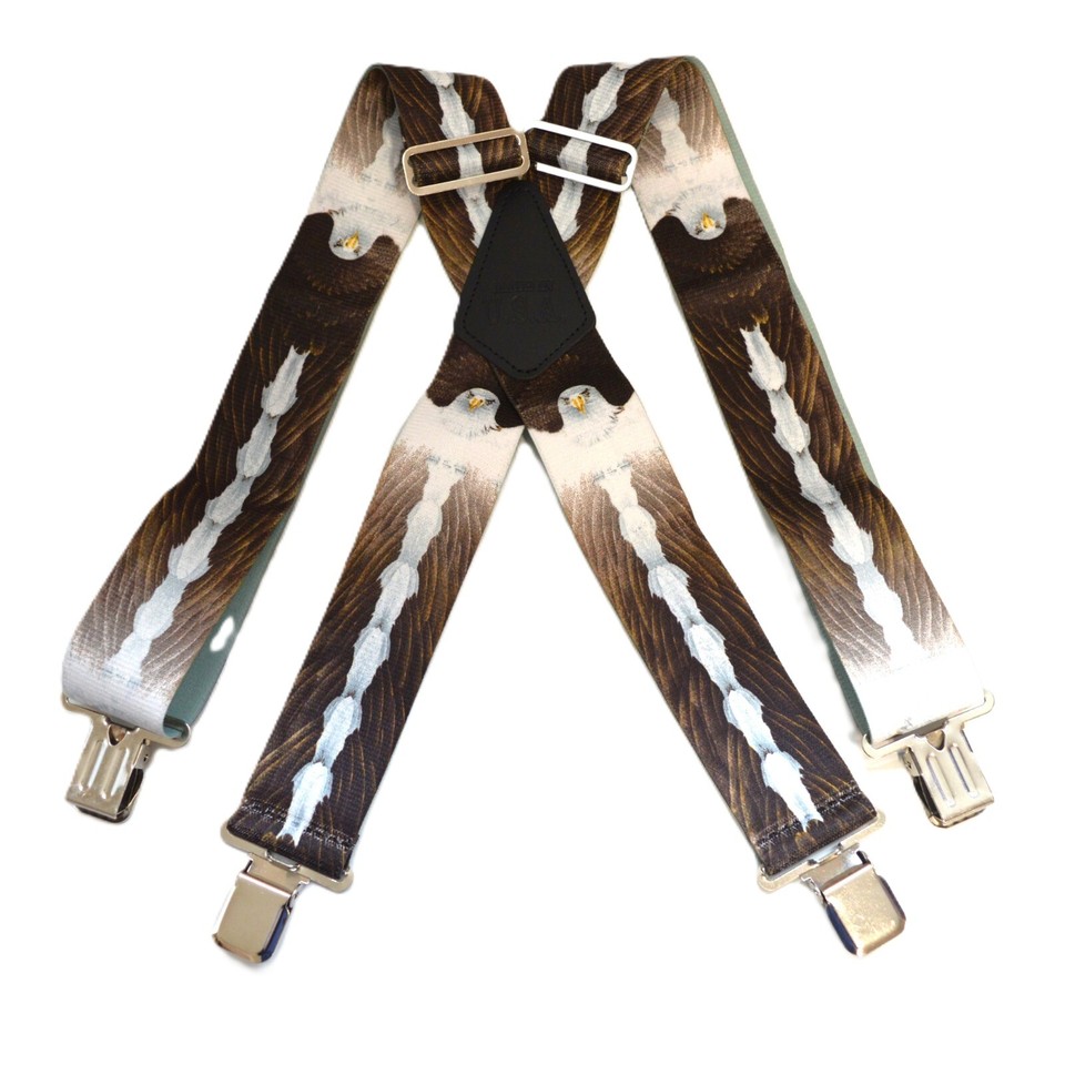 Men's Work Trouser Braces 2" Wide Heavy 50+ Designs - One Size Fits All ...