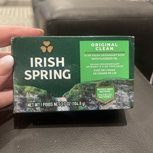 1 NEW Vintage Irish Spring Deodorant Soap 3.7 oz Bar Green Packaging | eBay