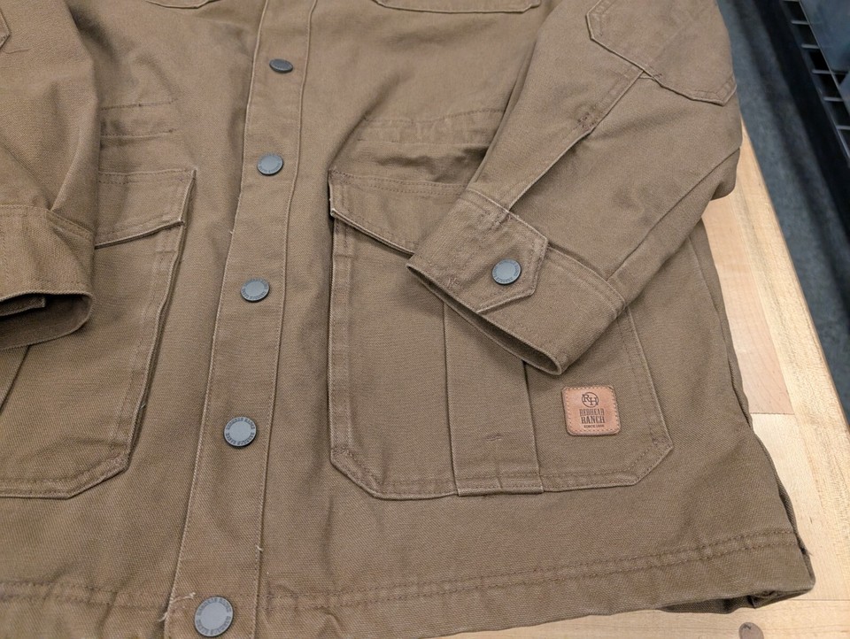 RedHead Ranch Prairie View Ranch Coat Men's Large Brown Cabela's Berber ...
