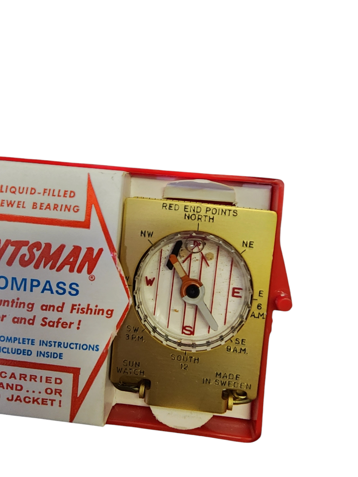 Vintage Silva Huntsman Compass & Original Plastic Case - Unused | eBay