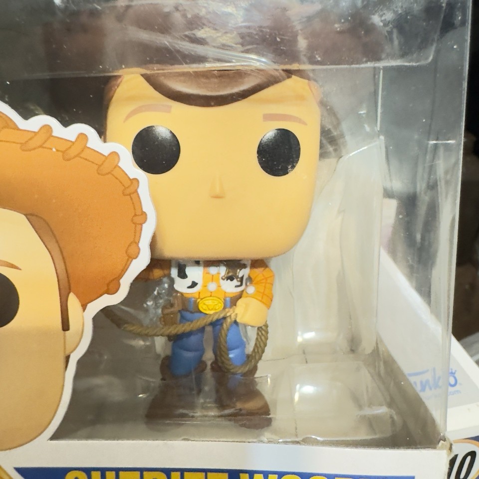 Funko Pop Vinyl Toy Story 4 Sheriff Woody 522 Disney New | eBay