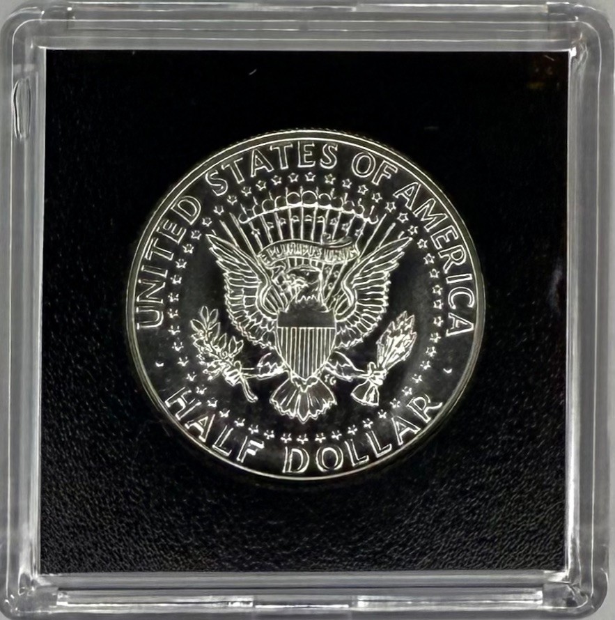 1964 KENNEDY HALF DOLLAR, PREMIUM GEM, 90% SILVER, US MINT PROOF COIN ...