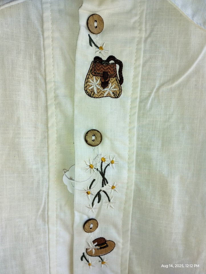 Sz.LG German Style Men's Shirt.OKTOBERFEST,Germany Lederhosen ...