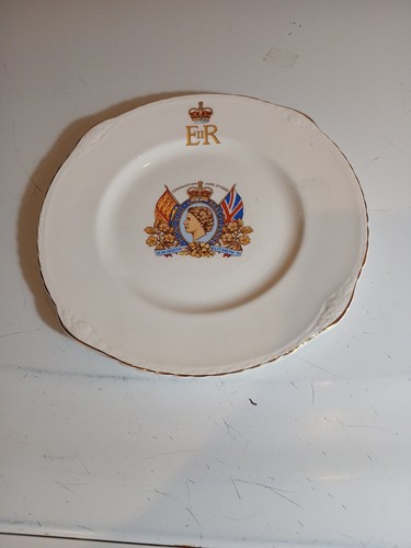 Vintage Queen Elizabeth II Coronation Plate 1953 Royal Harvey 8.5" | eBay