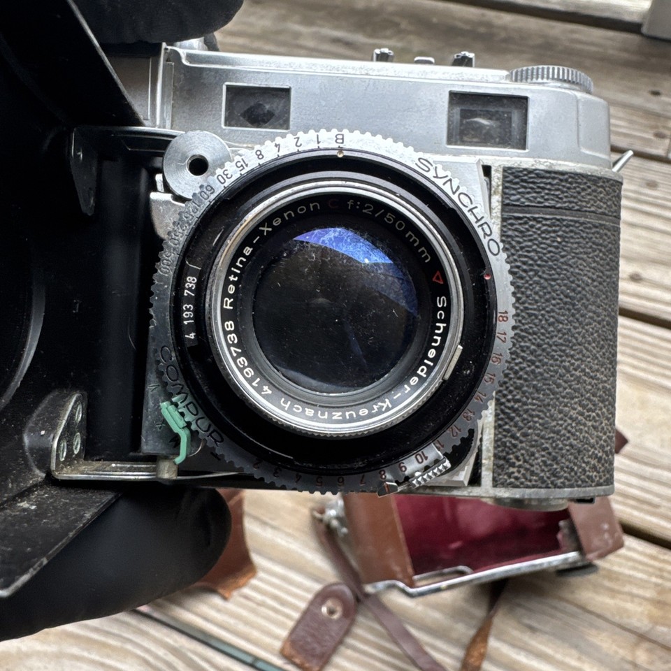 KODAK RETINA IIIC 35MM CAMERA F:2.0/50MM As-Is | eBay