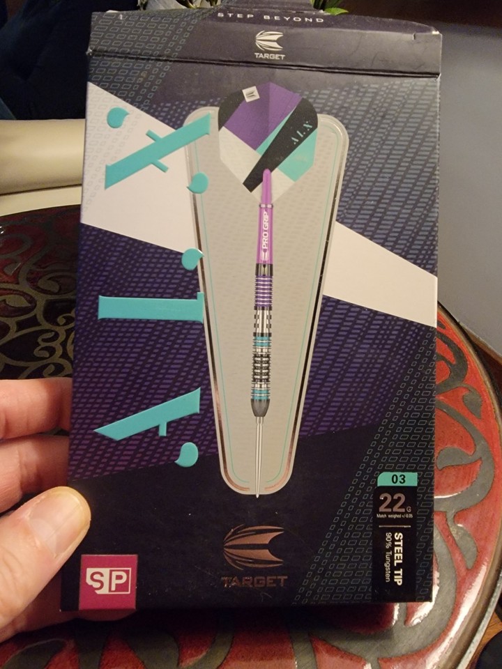 TARGET ALX 03 22G STEEL TIP DARTS | eBay
