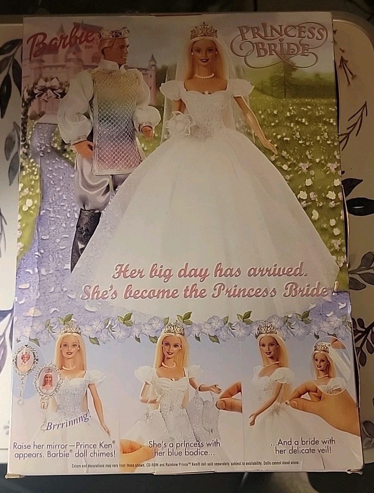 Barbie Princess Bride Doll 2000 Mattel 28251 | eBay