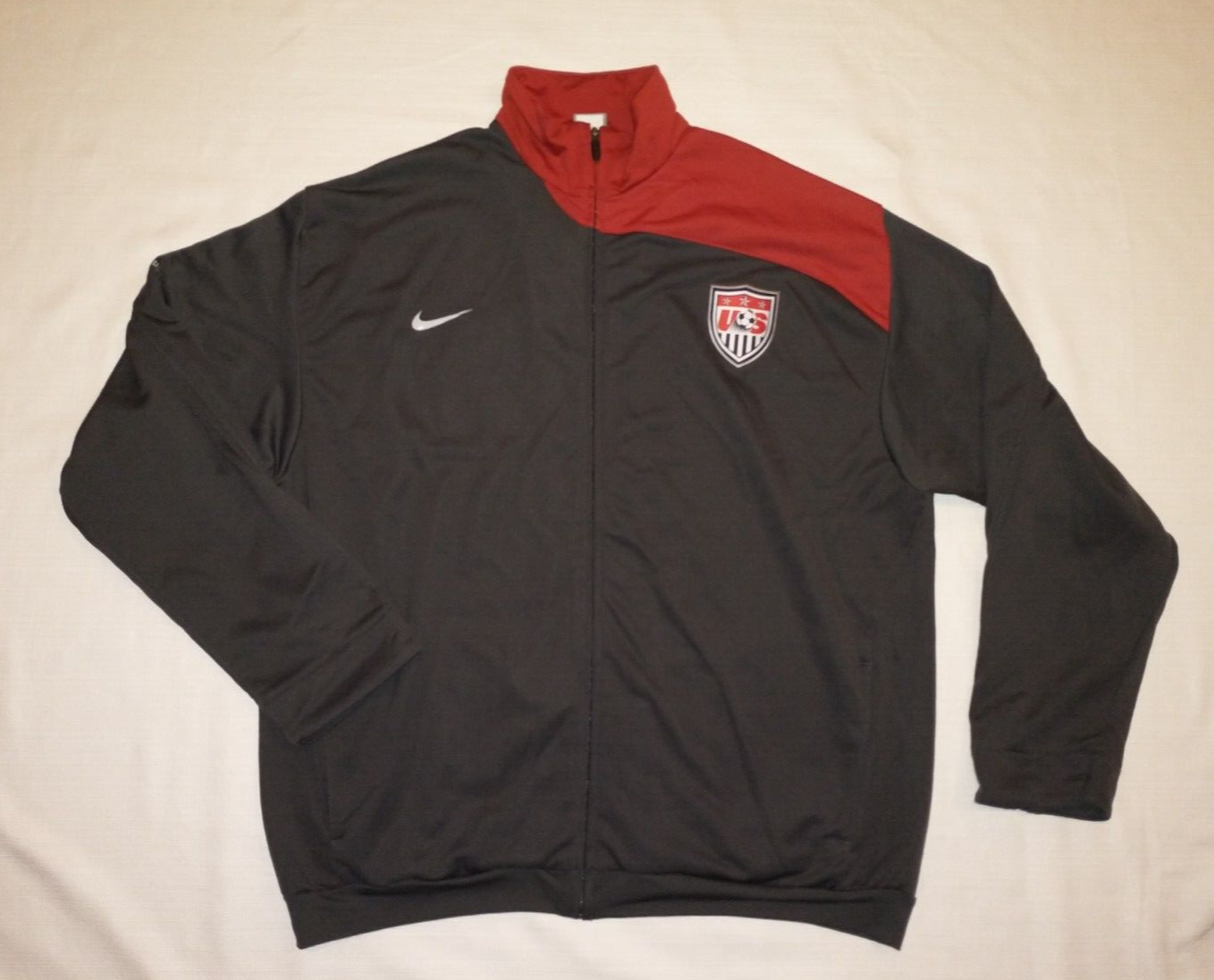 NICE Nike Team USA USMNT USWNT Soccer Training Jacket Mens XXL 2XL OLD ...
