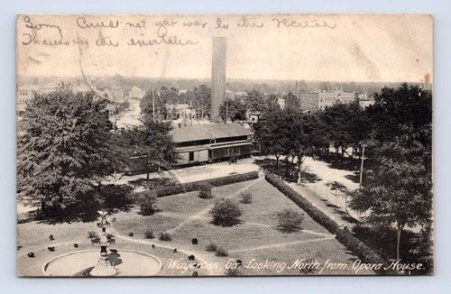 Train Depot from Opera House WAYCROSS Georgia ~ Antique Postcard ...