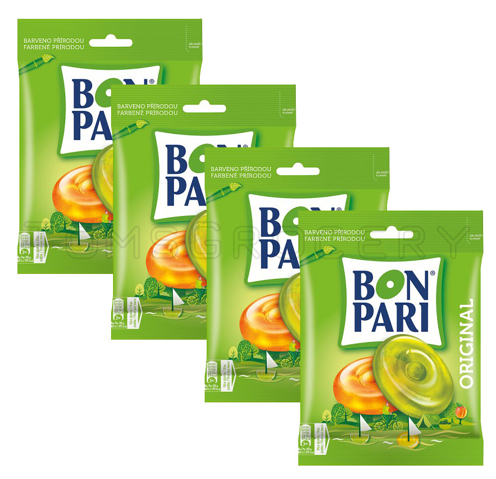 4 BON PARI ORIGINAL Fruit Flavor Hard Candies Bonbons 90g 3.2oz | eBay