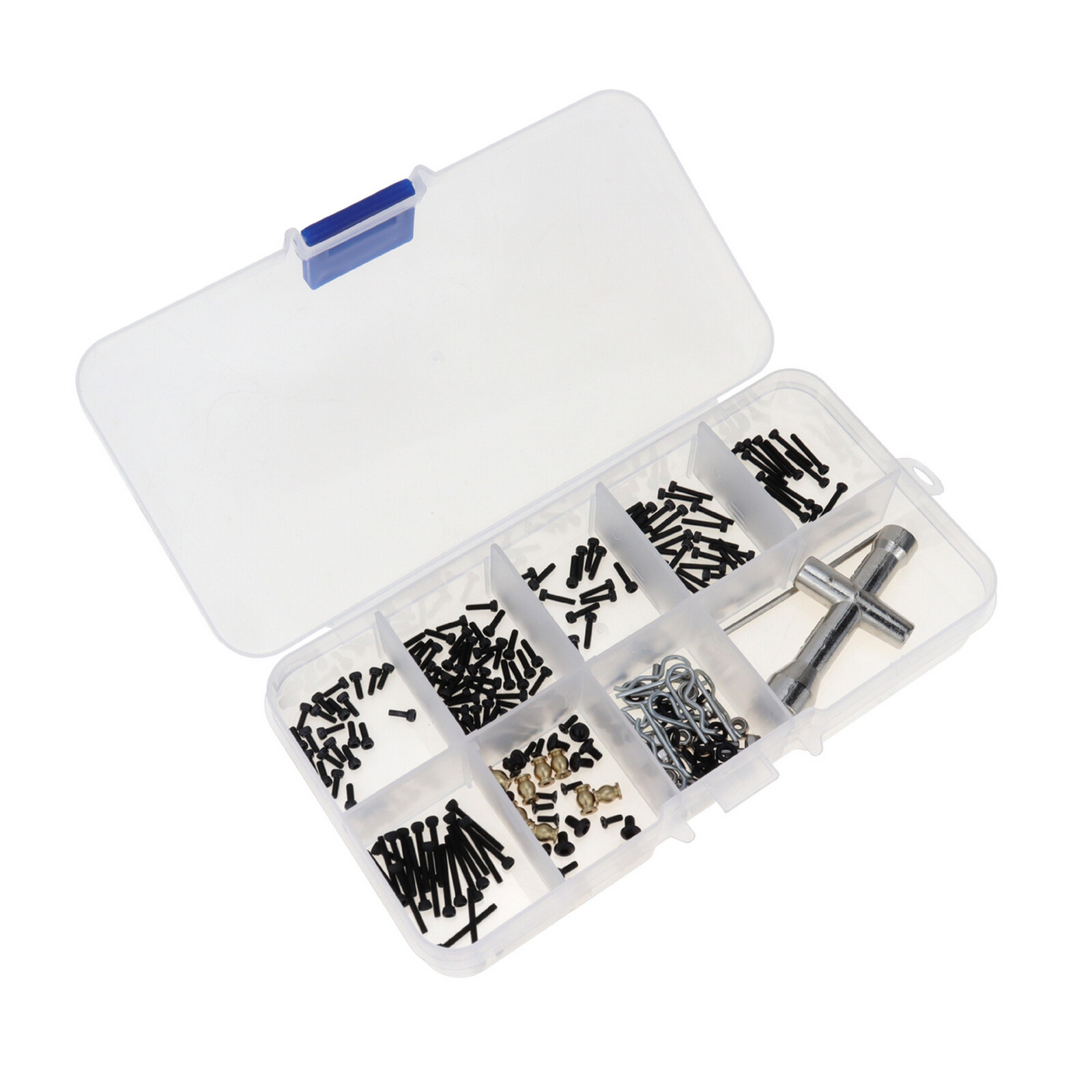 252Pcs RC Car Hardware Fastener Spare for Axial SCX24 Series 1/24 RC ...