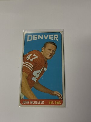 1965 Topps #59 John McGeever | eBay